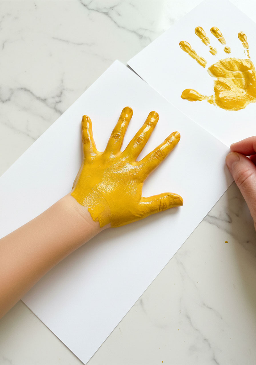 Handprint Trophy: The Cutest Father's Day Craft for Kids