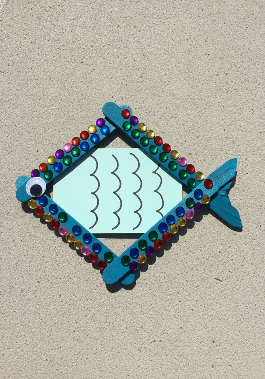 Ocean Friends Craft Sticks Kids Will Beg to Make