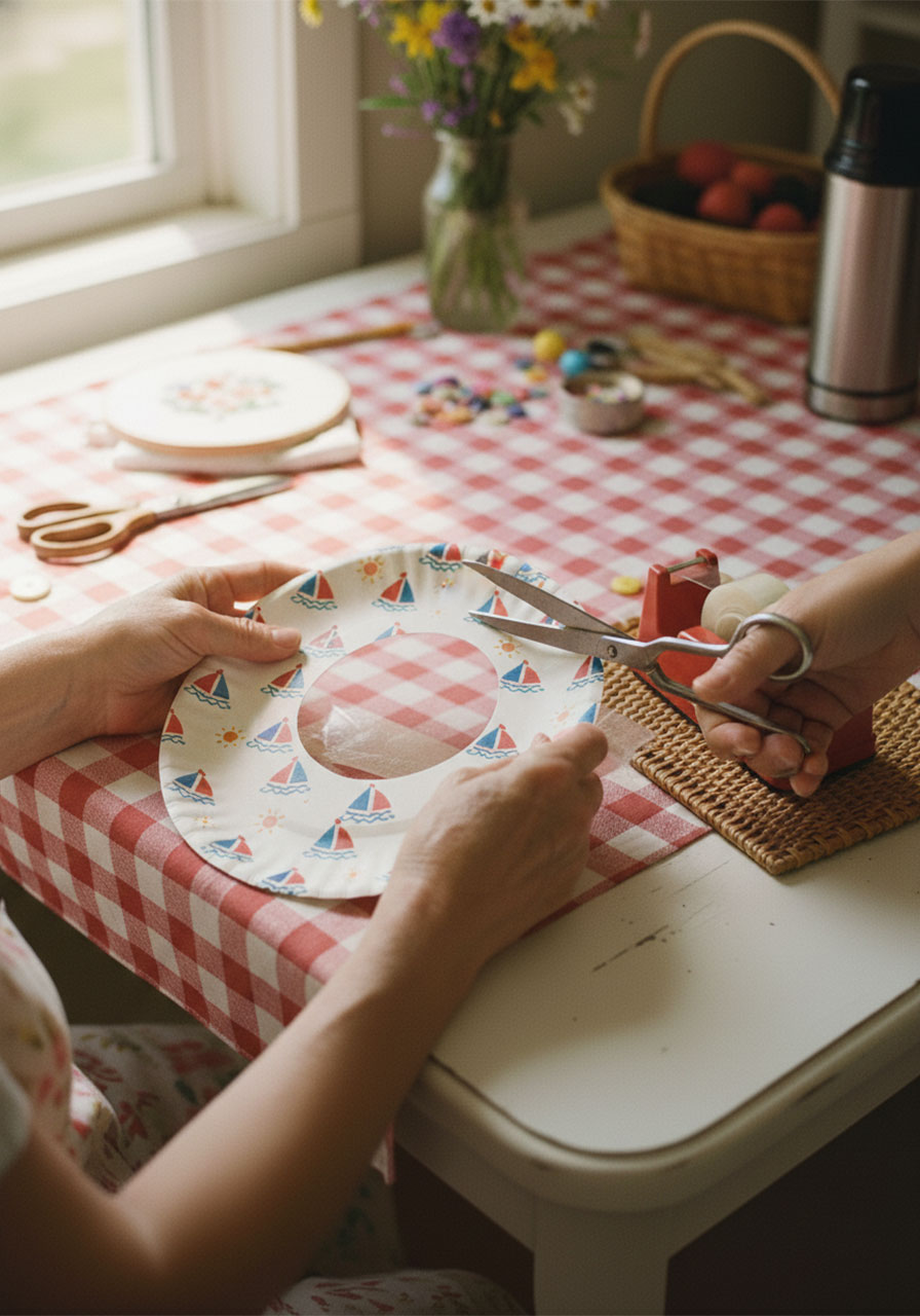 Paper Plate Frisbees Kids Will Love to Make & Throw