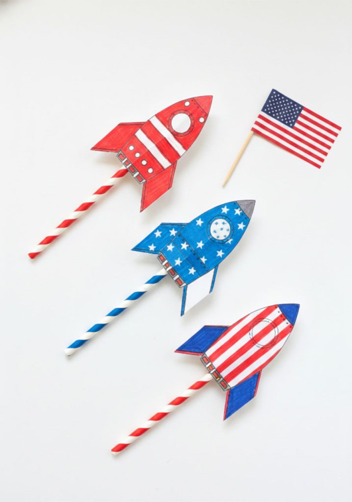 How to Make Straw Rockets – Printable Template!