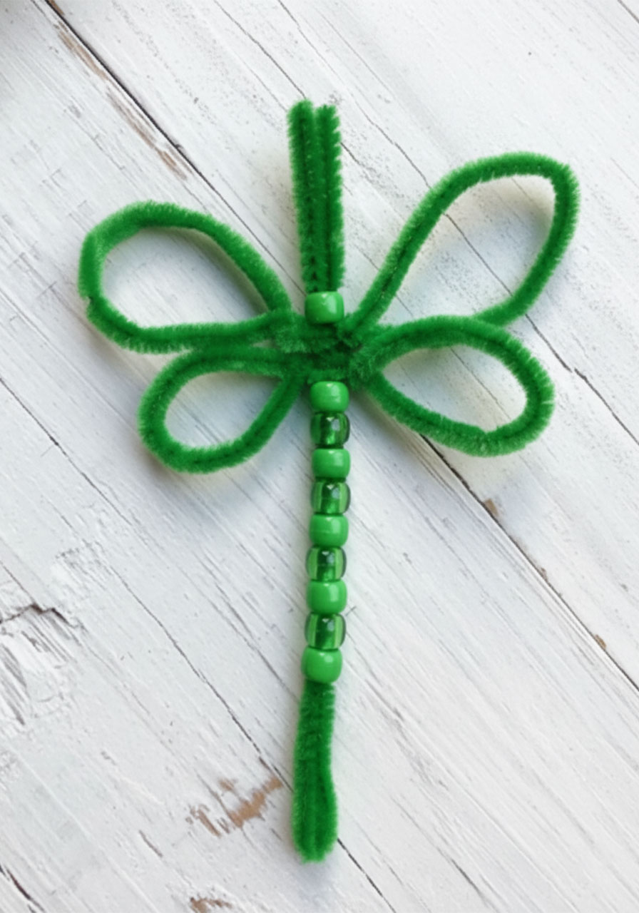 Beaded Pipe Cleaner Dragonflies Kids Will Love Making