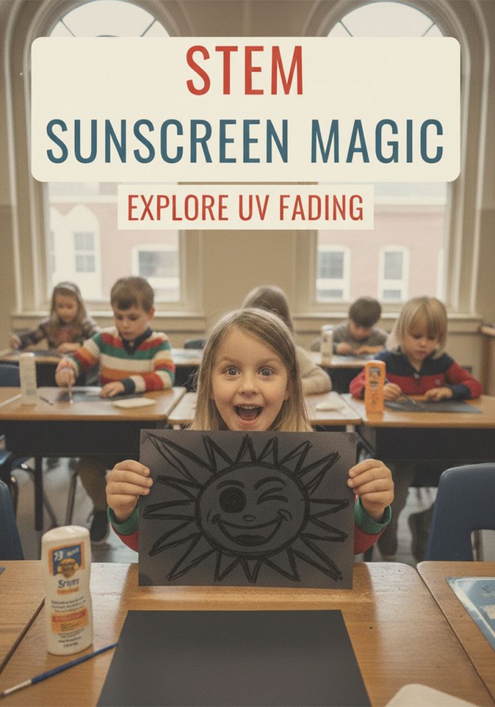 Sunscreen Painting: Fun Summer Science Activity for Kids