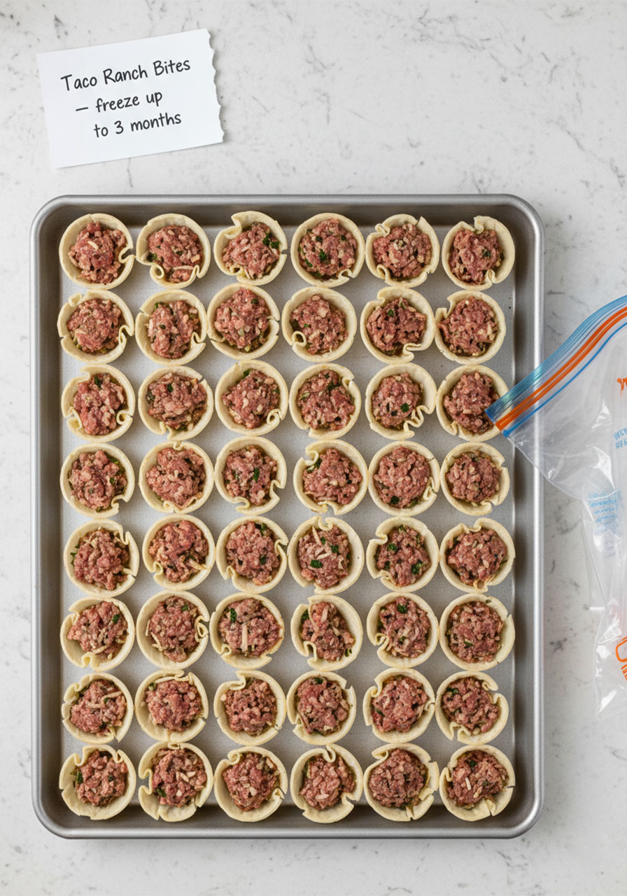 Taco Ranch Bites: Easy Party Finger Food for a Crowd