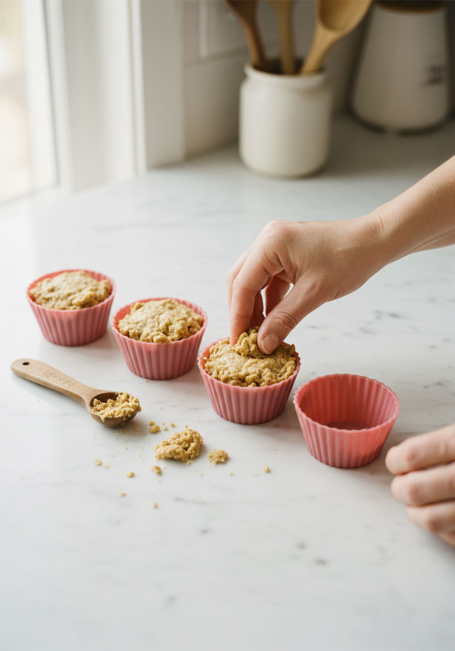 Peanut Butter Protein Oatmeal Cups (Easy No-Bake!)