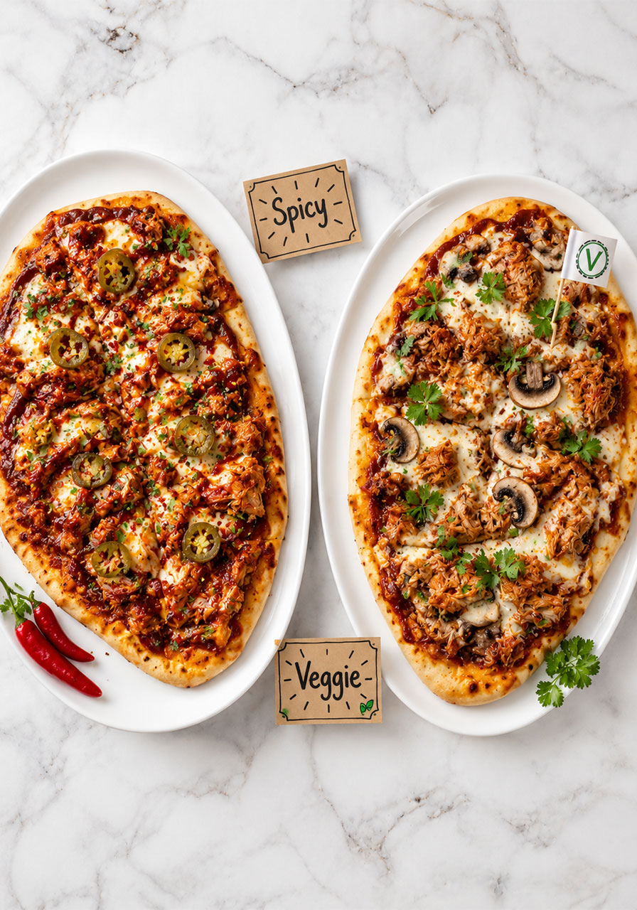 Easy BBQ Chicken Flatbread Recipe (Ready in 30 Min!)