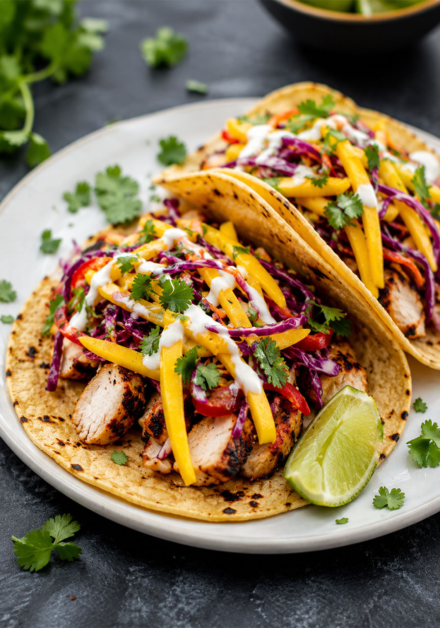 Delicious Mango Slaw: Easy 15-Min Vegetarian Dinner